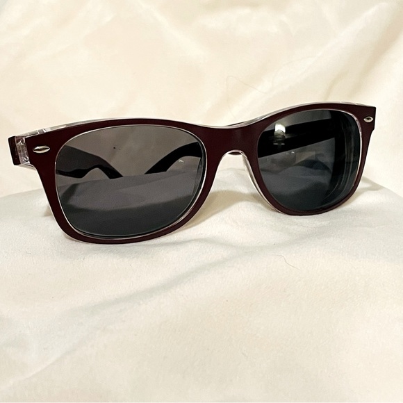 Ray-Ban | Accessories | Ray Ban New Wayfarer Rb232 65485 Maroon Full ...
